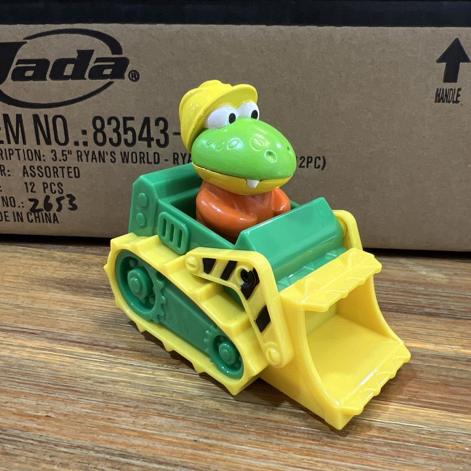 RYANS WORLD GUS THE GUMMY GATOR Bulldozer 3.5” Ryan’s Racer | eBay
