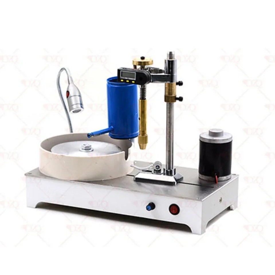 Stainless Steel Lapidary Machine 0-1800Rpm Faceted Gemstone Polishing ...