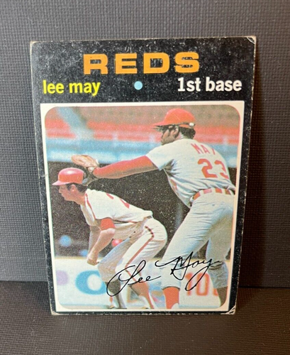 1971 TOPPS # 40 LEE MAY CINCINNATI REDS | eBay