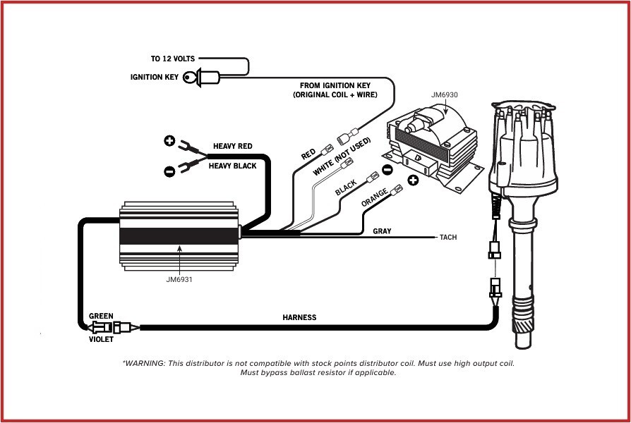MAXX 66483K Billet Electronic Distributor Small Block Chevy 305 307 327 ...