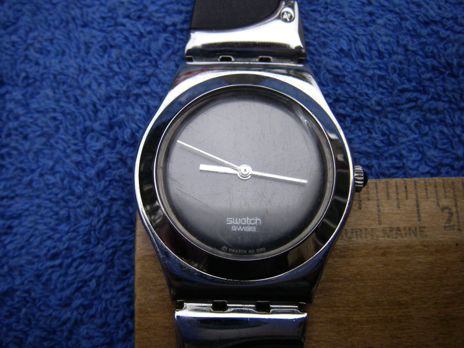 Swatch Irony Swiss Watch SR726SW With Orange Band 2005 for sale online ...