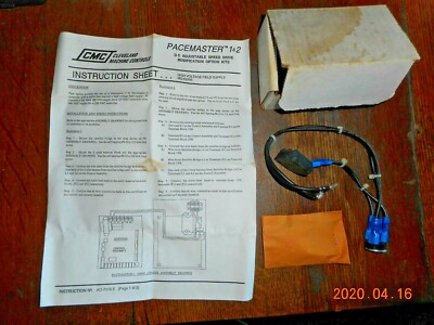 CLEVELAND MACHINE CONTROLS Pacemaster 1 & 2 D C Adj Speed Drive Mod ...
