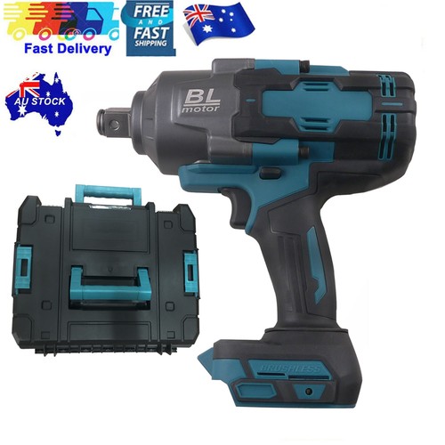 3/4'' Drive 1500Nm Brushless Impact Wrench Driver For Makita 18V Li-ion ...