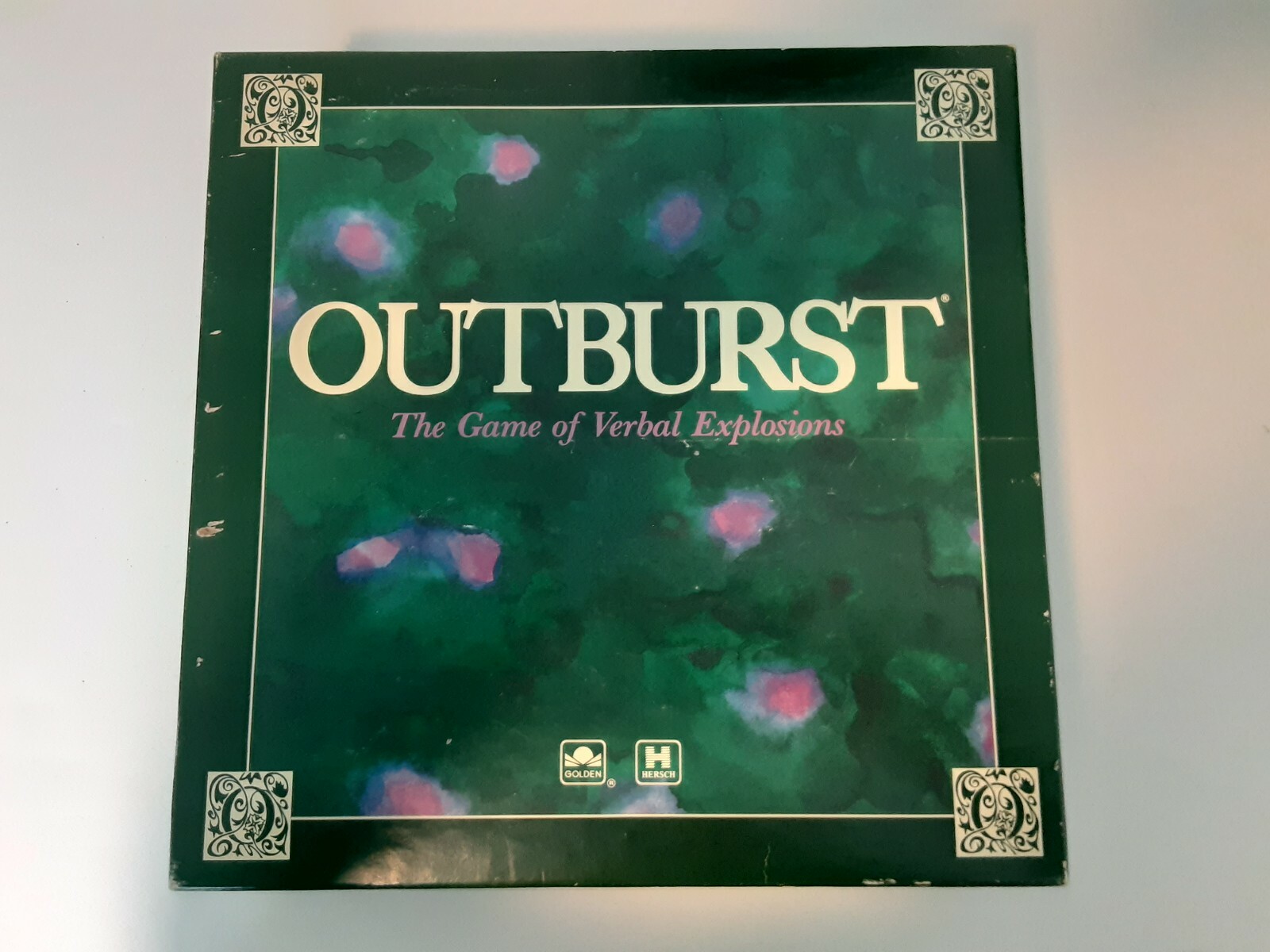 Vintage OUTBURST 1988 The Board Game of Verbal Explosions Complete | eBay