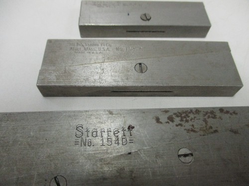 Starrett No. 154 B-F, Set Of 5 Adjustable Parallels | eBay