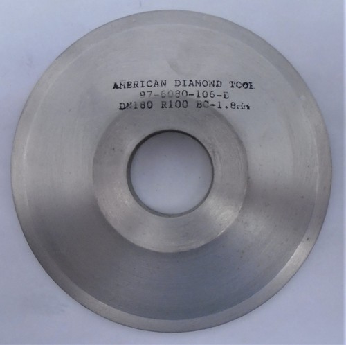 125mm x 12mm x 32mm Diamond Facing Wheel 4A2 180 Grit R 100 New USA ...