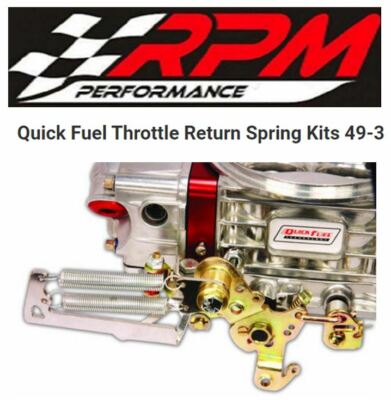 4150 Carburetor Carb THROTTLE RETURN SPRING STAINLESS Holley AED Quick ...