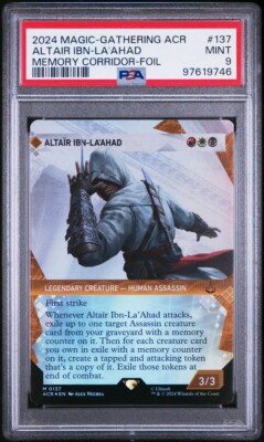 2024 MTG ASSASSIN'S CREED MEMORY CORRIDOR SC-FOIL #137 ALTAIR IBN-LA ...