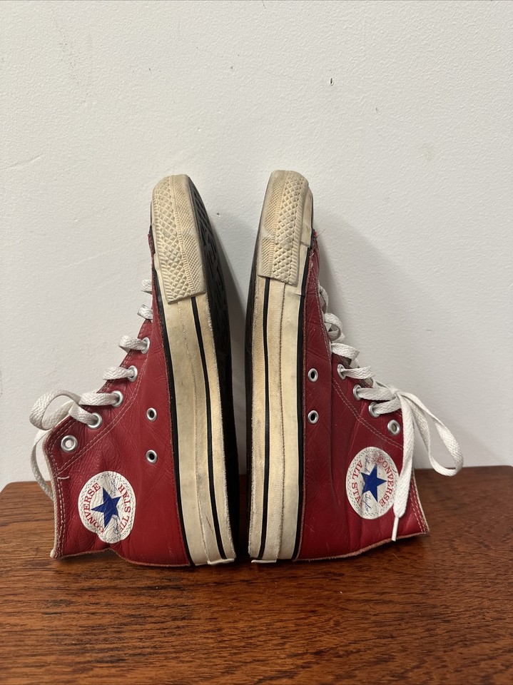 Vintage Converse Chuck Taylors All-Star Size 5.5Men 8.Women Made In USA ...