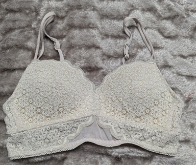 Aerie Lace Wireless Bra 32B 54485 Real Happy Pre-owned | eBay