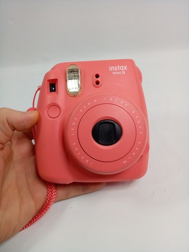 Fujifilm Instax Mini 8 Instant Camera - Raspberry Red Pink - TESTED ...