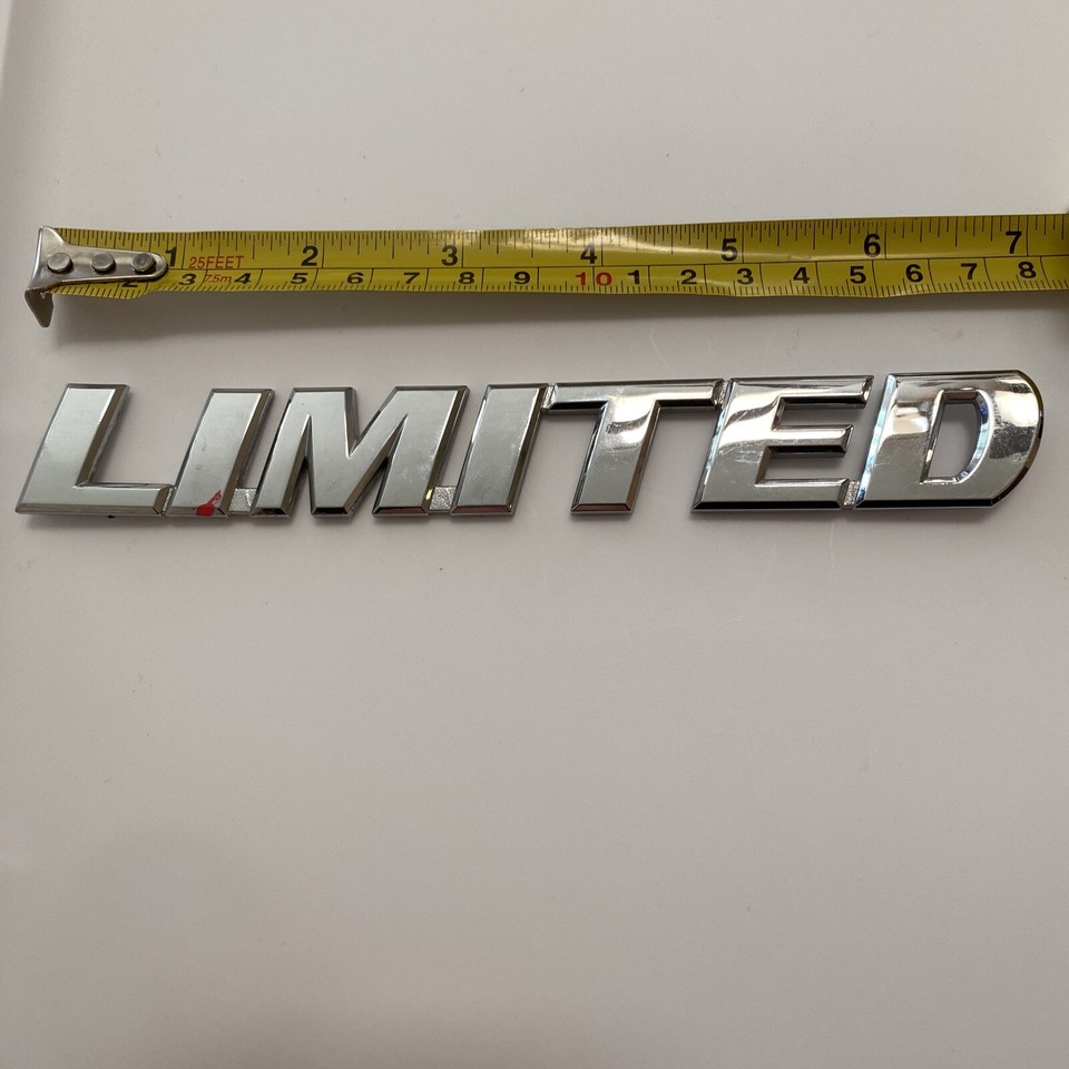 TOYOTA RAV4 HIGHLANDER 4RUNNER SEQUOIA LIMITED EMBLEM LOGO BADGE SIGN ...