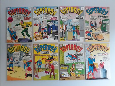 Superboy 67, 71, 73, 76, 80, 92, 93, 94 DC Comics Nice 10 Cent Lot 1958 ...