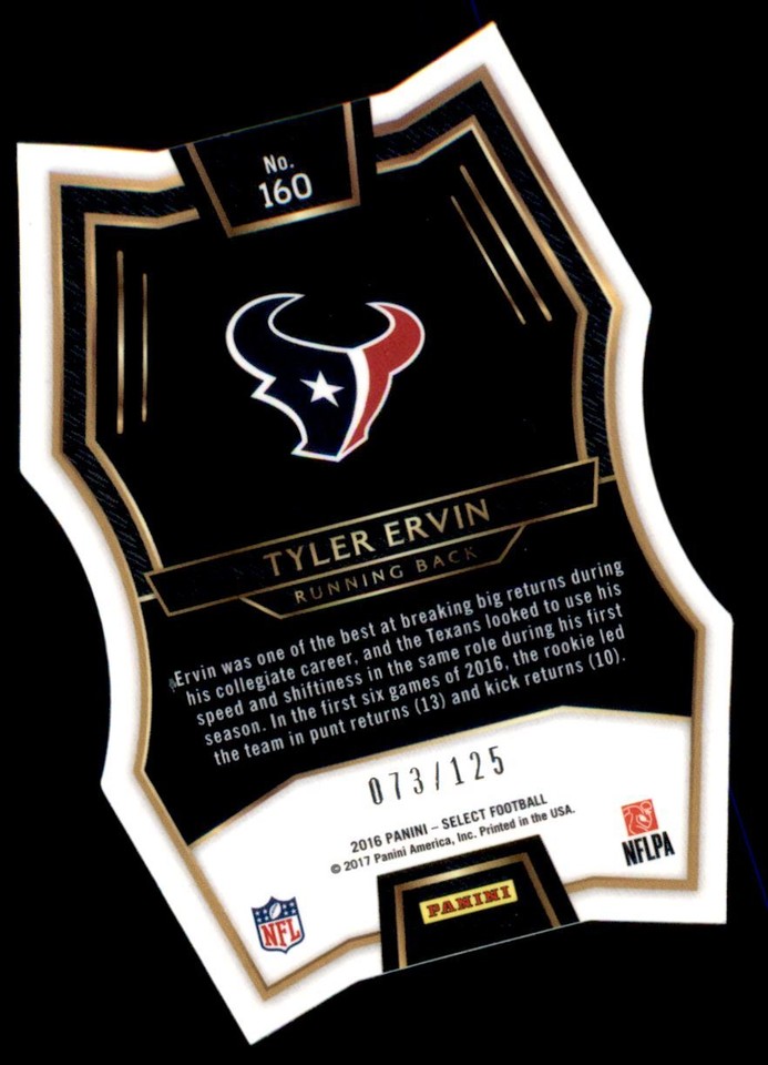 2016 Select Prizm Light Blue #160 Tyler Ervin /125 | eBay