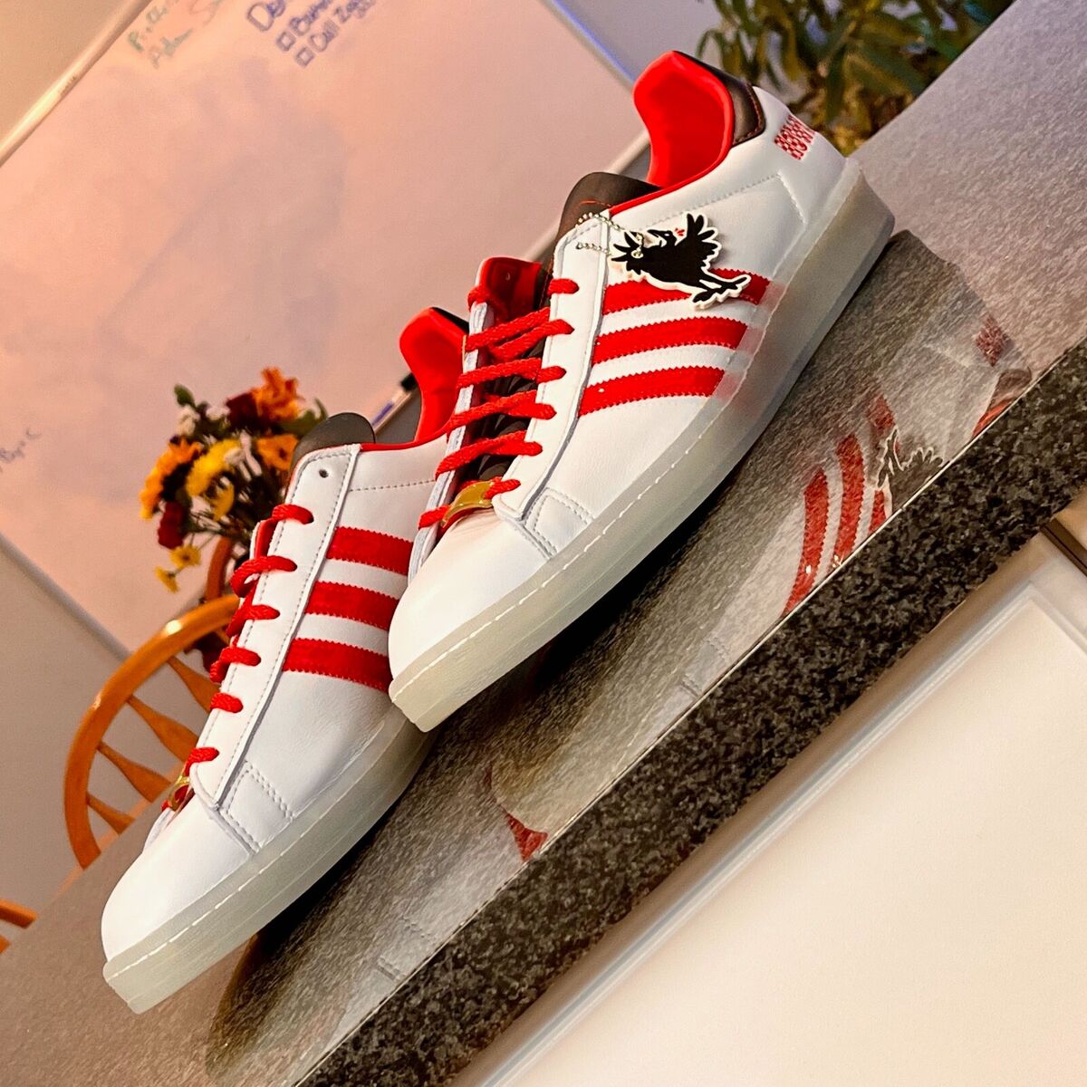 Adidas Campus 80's Howlin' Ray's Nashville Hot Drop FZ6566 Adidas Campus 80's Howlin' Ray's Nashville Hot Drop FZ6566