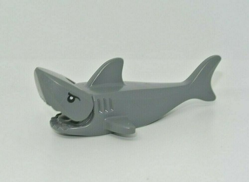 LEGO : Requin - Réf 14518c01pb01 gris bleuté foncé - Set 60095 60167 ...