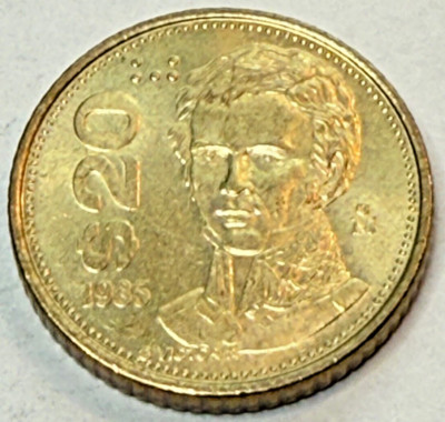 1985 Mexico 20 Pesos - Beautiful Coin | eBay