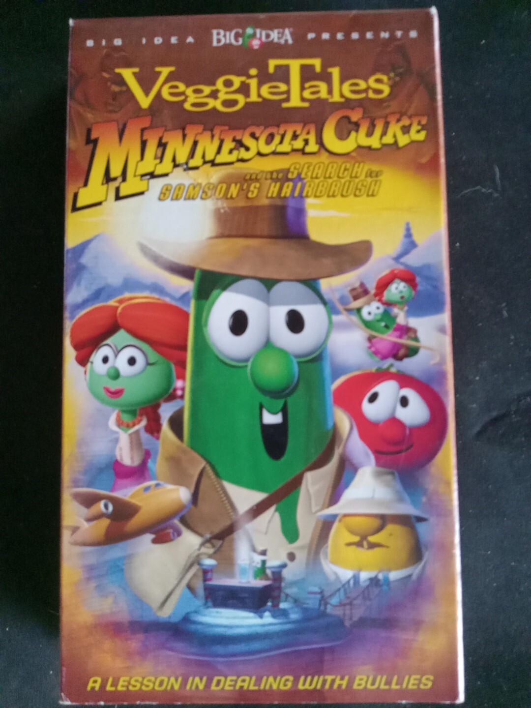 VeggieTales Minnesota Cuke and the Search for Samson’s Hairbrush VHS ...