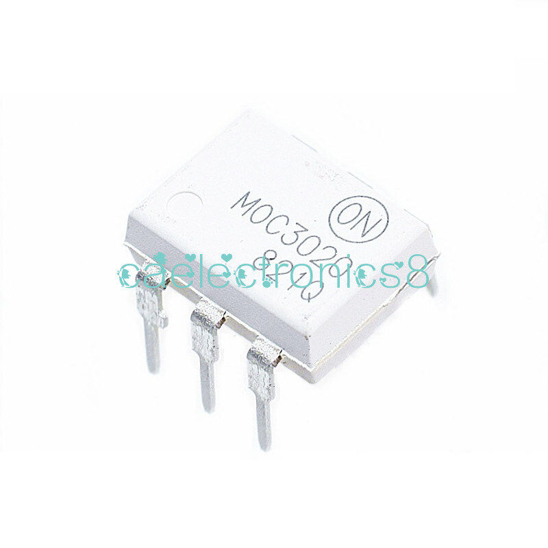 10PCS DIP-6 MOC3020 Optoisolators Transistor Output FAIRCHILD CA | eBay