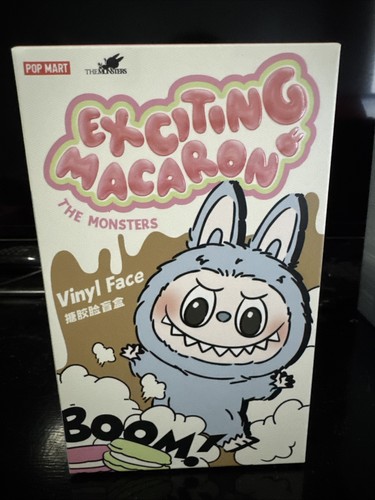 POP MART - LABUBU - Exciting Macaron - Toffee - Authentic New Sealed ...
