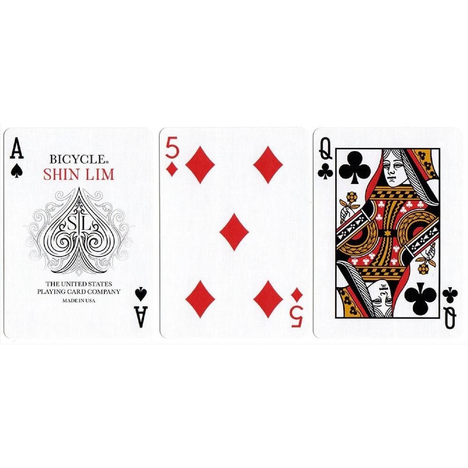 Bicycle Shin Lim Playing Cards Deck Poker Size Air-Cushion Finish Uspcc New | eBay Australia