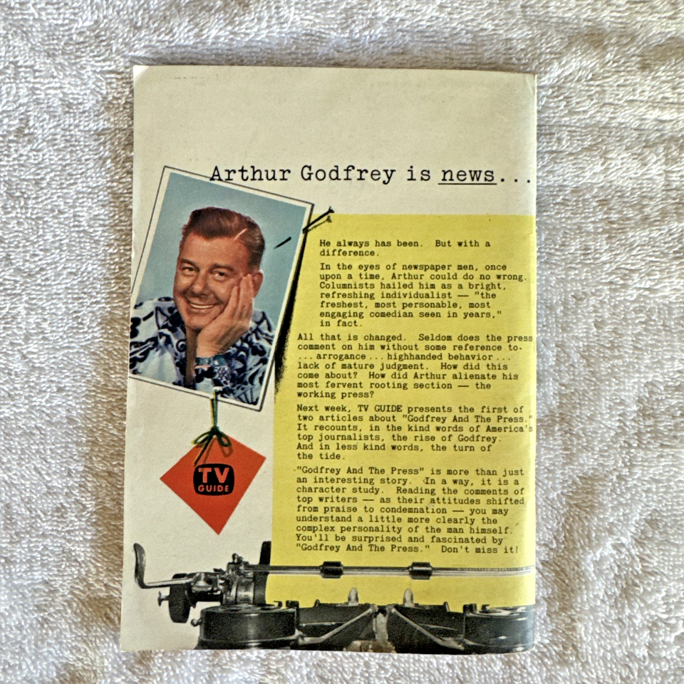 VTG 1955 TV Guide September 3 Johnny Carson Lee Ann Meriwether Brooklyn ...