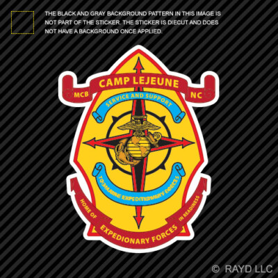 Camp Lejeune Seal Sticker Die Cut expeditionary force special forces ...