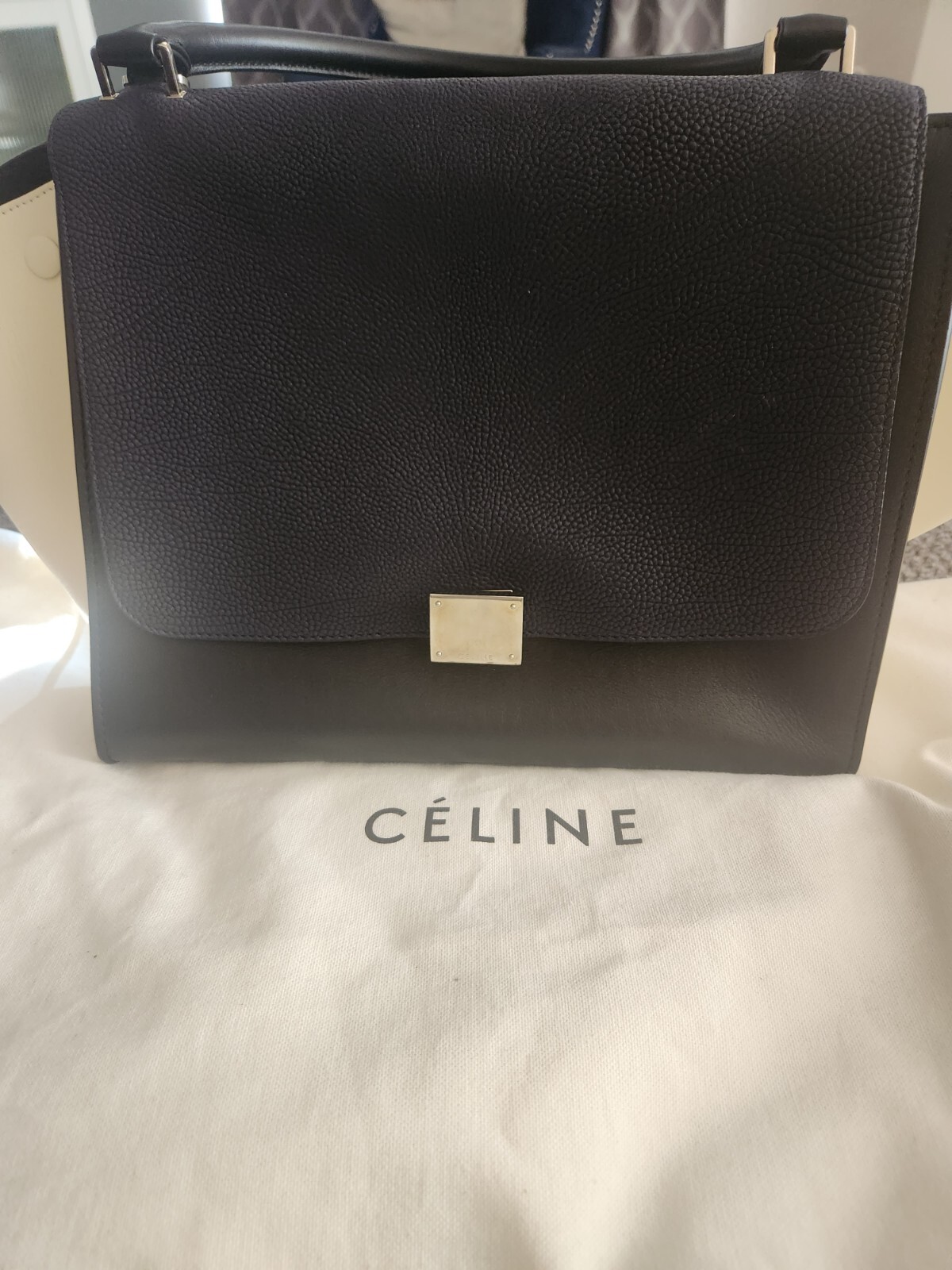 CELINE Trapeze Tri-Color Authentic - Gem
