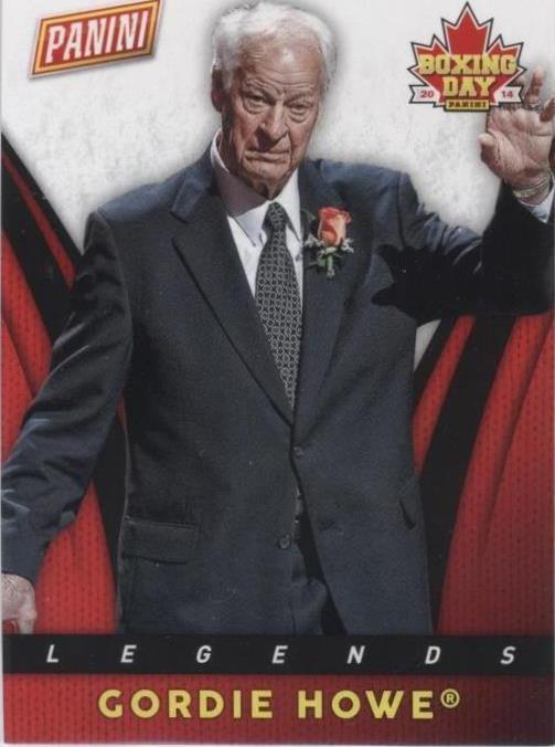 2014 Panini Boxing Day - Hockey Legends Gordie Howe #2 for sale online ...