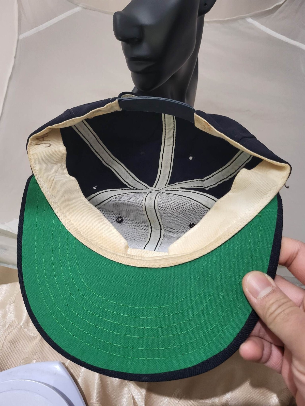 Embroidered MPYC Boat Moon Design Strapback Baseball Cap Hat | eBay