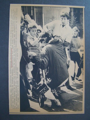 AP Wire Press Photo 1982 George A Reissfelder served 16 yrs accused of ...