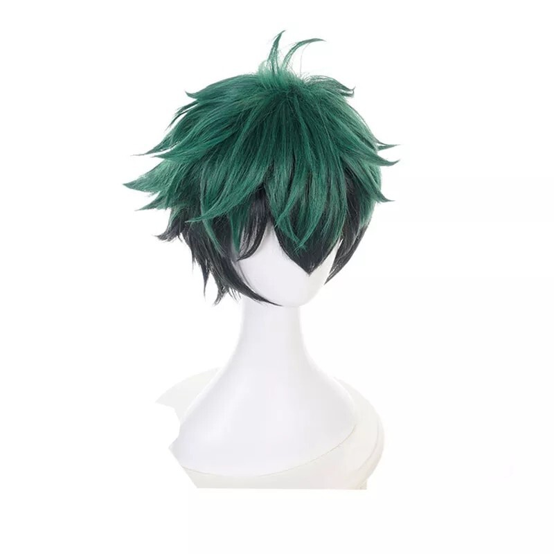 Cosplay My Hero Academia Wig Izuku Midoriya Suit Wig Deku Anime Manga ...