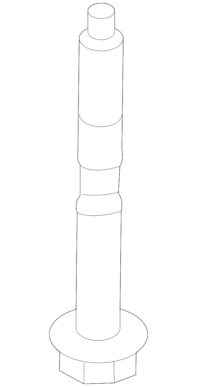 Genuine Nissan Lower Control Arm Rear Bolt 54368-6LB0A | eBay