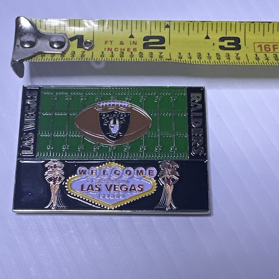 Lot of 2 Las Vegas Raiders Sign & Stadium Welcome To Las Vegas ...