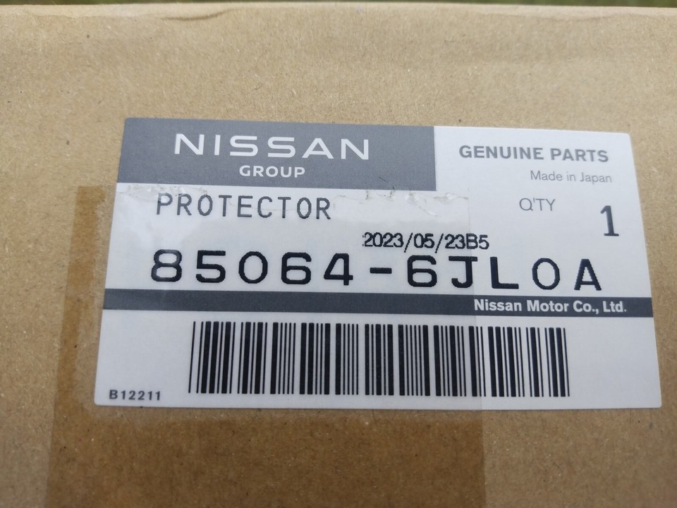 NEW OEM Nissan Armada 17-23 Nissan 850646JL0A Rear Bumper Protection ...