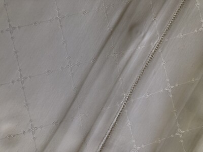 New Sferra Colette Duvet Cover - King Ivory 1020 TC | eBay
