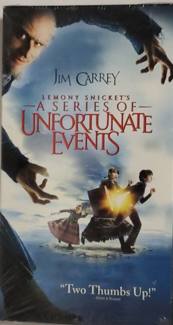 Lemony Snickett's A Series Of Unfortunate Events (VHS, 2004) for sale ...