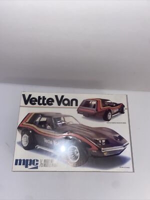 MPC VETTE VAN 1977 Model Car Kit Sealed New | eBay