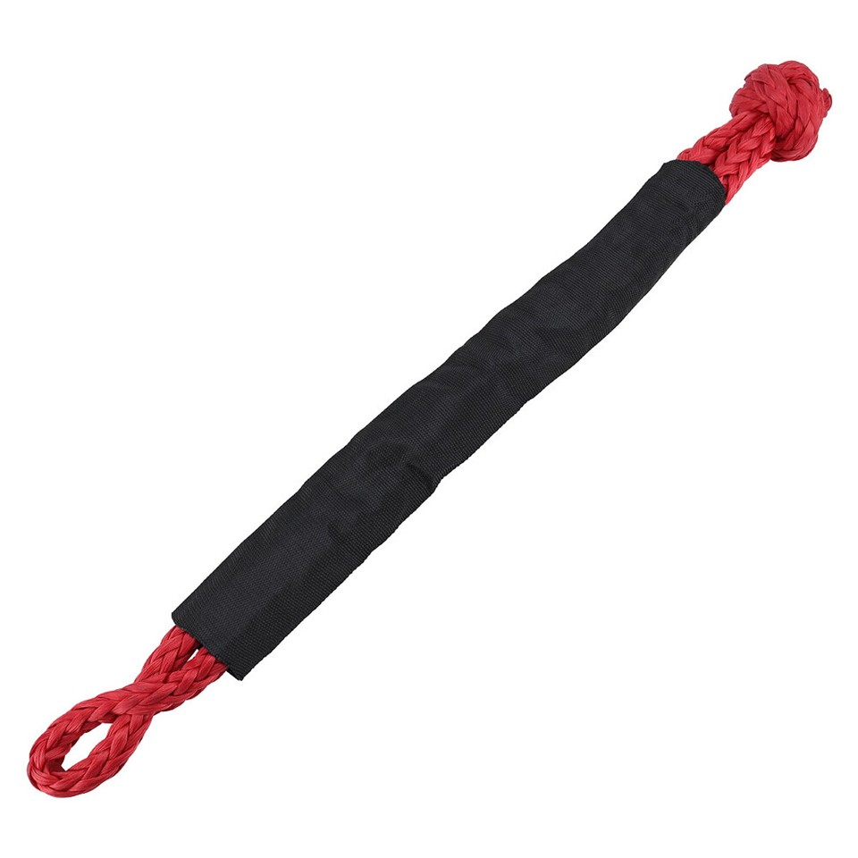 43000lbs Soft Shackle Synthetic Rope Car Trailer Pull Rope Tow Shackle ...