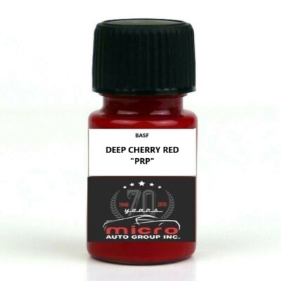 Jeep Chrysler Deep Cherry Red PRP Touch up Paint With Brush 2 Oz SHIPS ...
