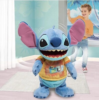 NEW Disney Stitch Lilo Dance & Groove 14" Plush Robot Holiday Kids Fun ...