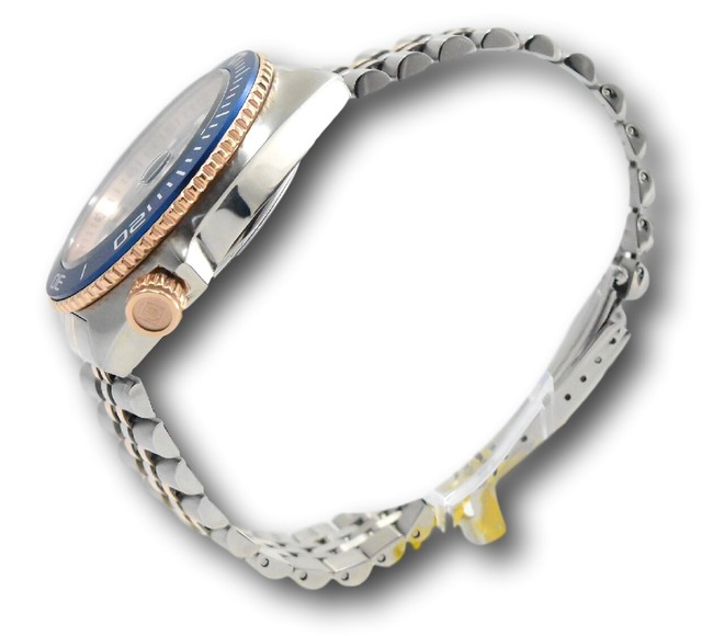 Invicta Pro Diver Sea Wolf Automatic Men's 47mm Rose Gold Blue Dial ...