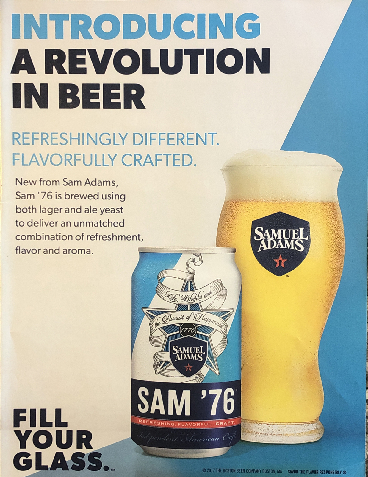 Samuel Adams Beer Ads