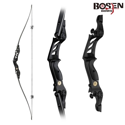 BOSEN BOWS Takedown RH Riser Foam Core ILF 35# Longbow Limbs Hunting ...