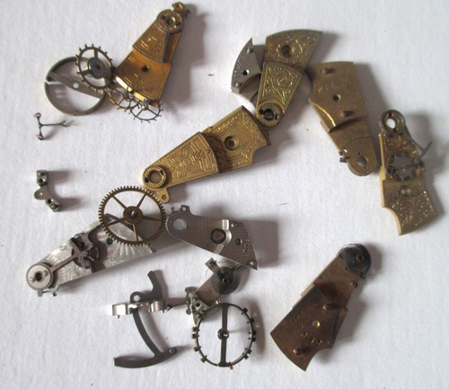 VTG Pocket Watch Regulator and Balance Parts for Restoration or Repair ...
