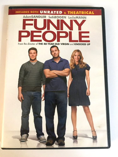 Funny People Unrated: Sandler Seth Rogen DVD Ships Free Same Day With ...
