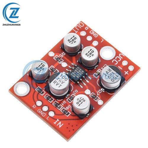 AD828 Preamp Audio Amplifier Module 5V-15V Single Power Supply | eBay