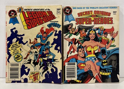 DC Digest Secret Origins Of Super-Heroes & Legion Of Super Heroes ...