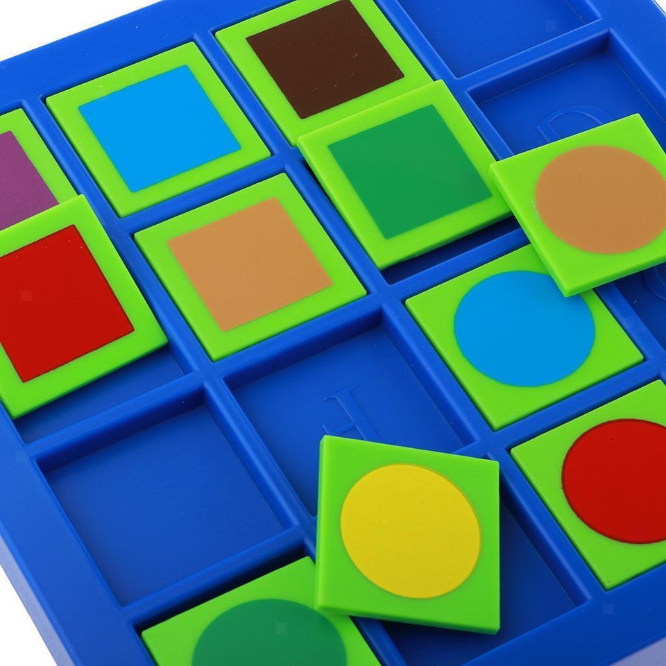 Logical Board Game Colors Puzzle Game For Children Developing Thinking ...