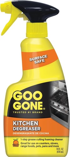 Goo Gone Degreaser - Removes Kitchen, Grease, Grime and Baked On Food ...